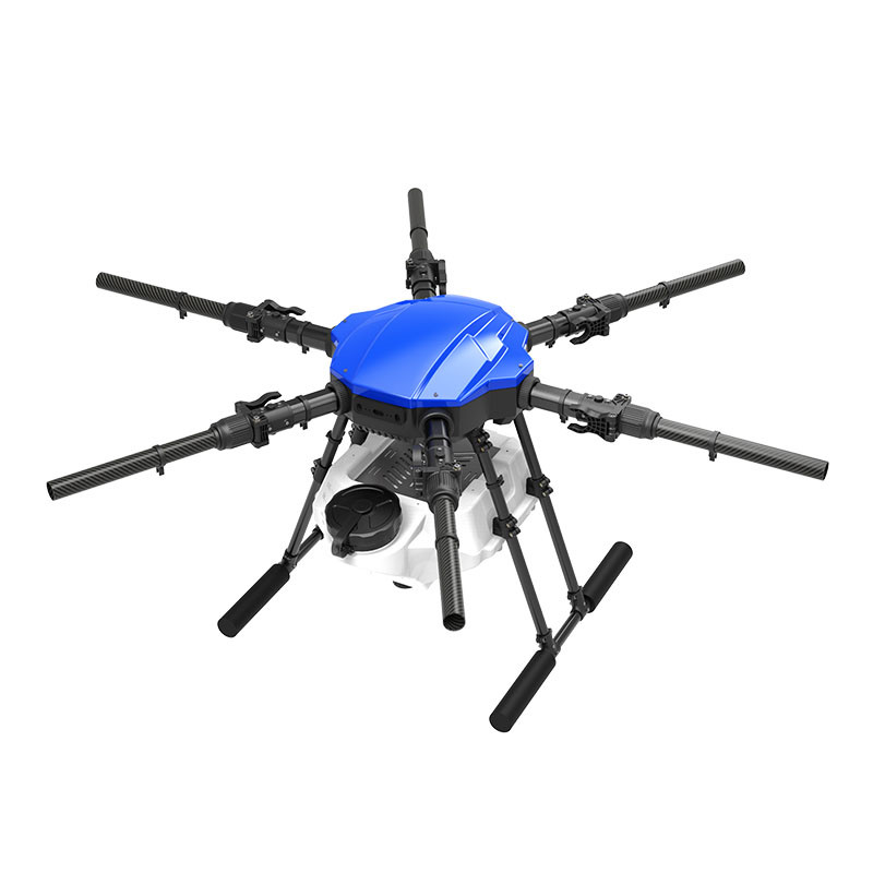 Hexa-copter frame for 10L Agriculture Spraying (Blue)